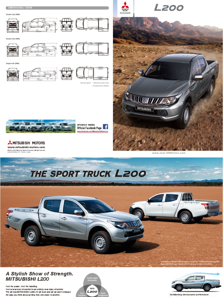 16my l200 GCC LHD Eng Catalog | PDF | Turbocharger | Vehicle Technology