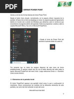 Partes de la Interfaz de PowerPoint | PDF | Microsoft PowerPoint ...