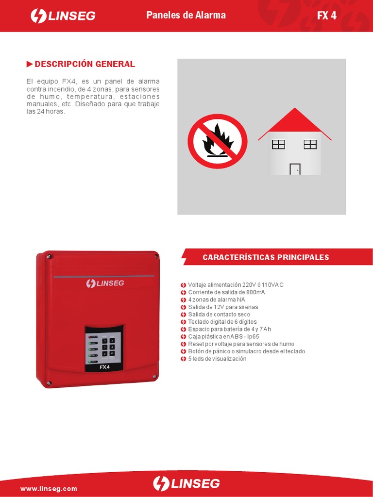 Paneles de Alarma: Descripción General | PDF | Energia electrica | Cantidad