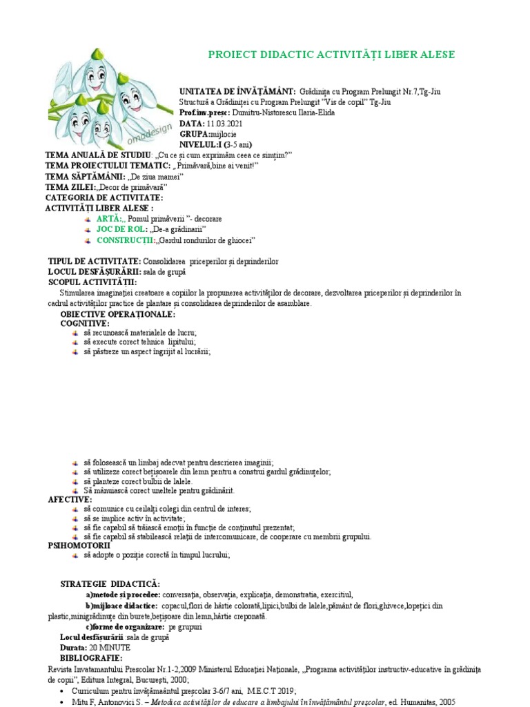 Proiect Activitate Gradi | PDF