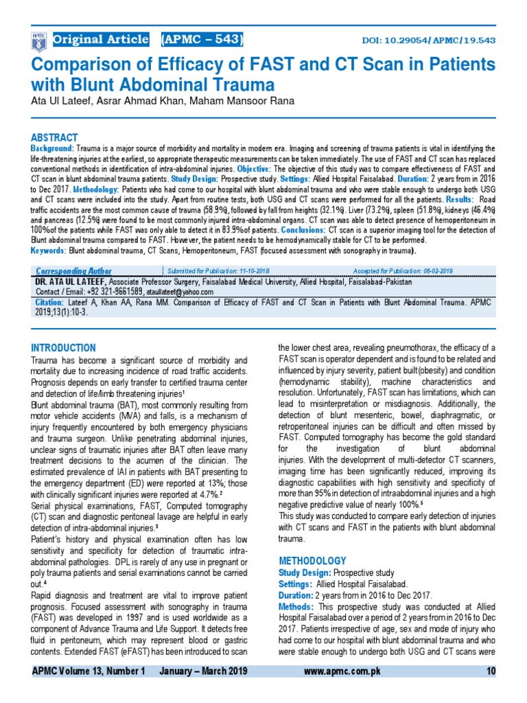 Journal 5 | PDF | Ct Scan | Clinical Medicine