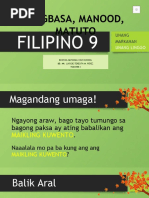 PABULA PPT Demo | PDF