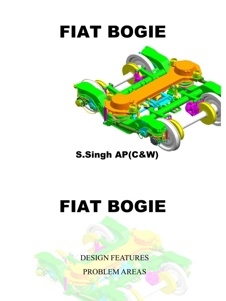 Modified Fiat Bogie Presentation 4 | Suspension (Vehicle ...