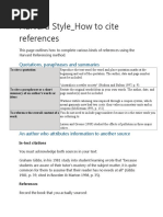 UOW Harvard Referencing Guide | PDF | World Wide Web | Internet & Web
