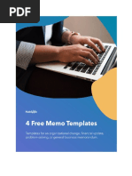 Purdue OWL Memo Writing Guide | PDF | Memorandum | Advertising