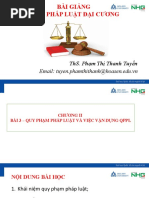 Các loại quy phạm pháp luật và ví dụ kèm theo | PDF