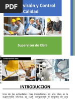 Funciones del Supervisor de Obras | PDF | Presupuesto | Toma de decisiones