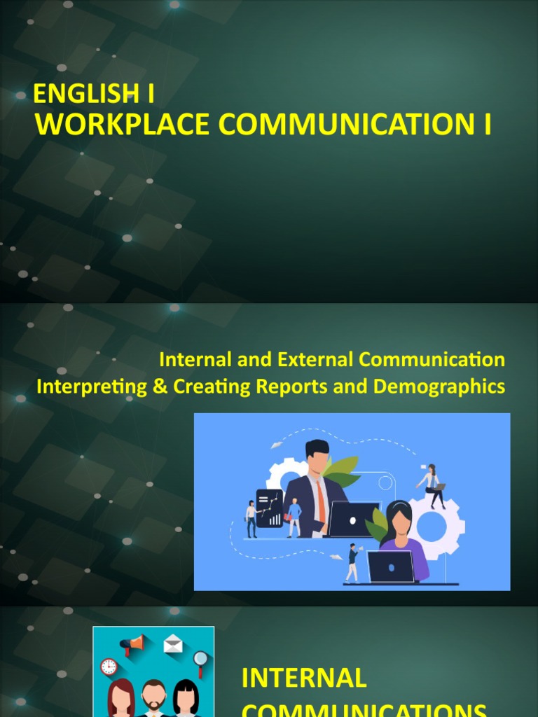ENG1 WPC - Internal & External Communication | Descargar gratis PDF | Memorandum | Communication