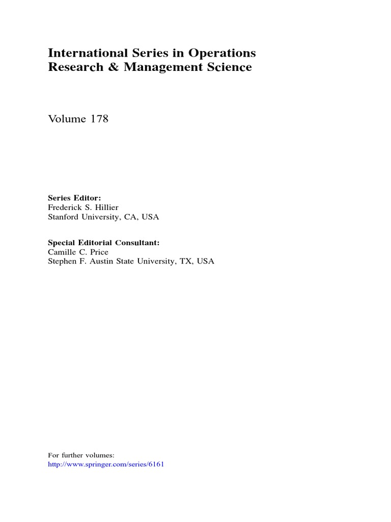 Risk Analysis in Stochastic Supply Chains: A Mean-Risk Approach | PDF | Risk Aversion ...