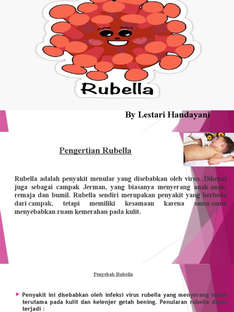 Pengertian dan Gejala Rubella pada Anak | PDF