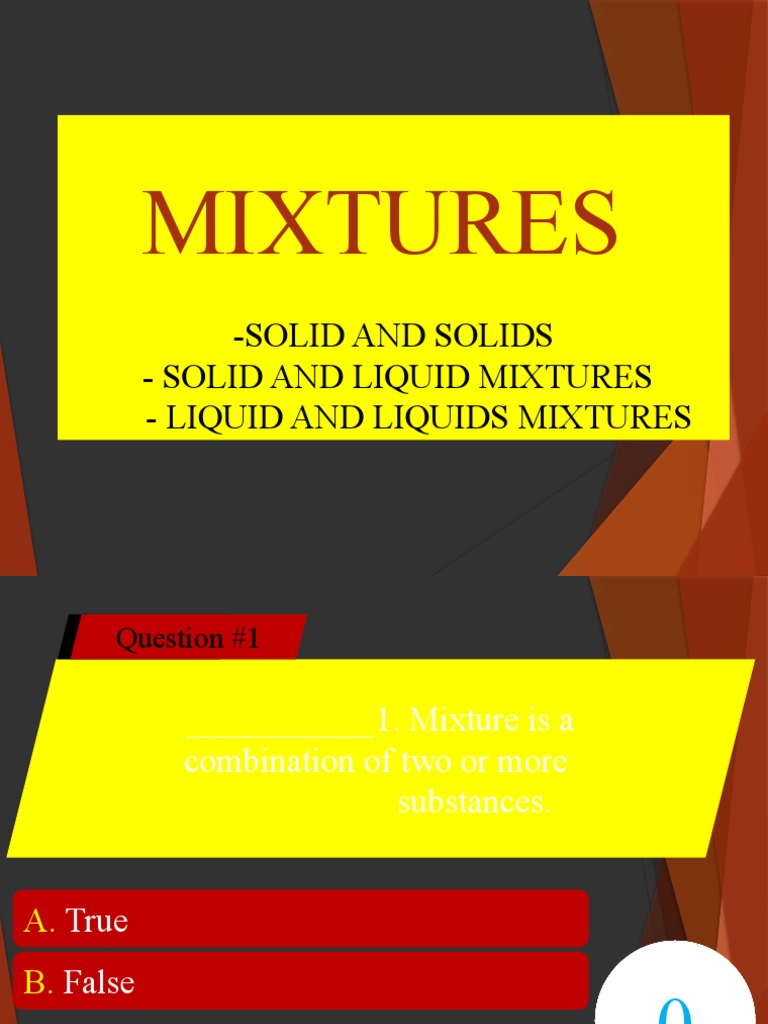 Grade 6 Week 1 Quarter 1 | PDF | Mixture | Homogeneity And Heterogeneity