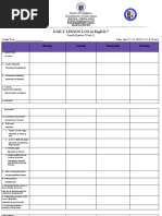 DLL Exam | PDF | Learning | Test (Assessment)