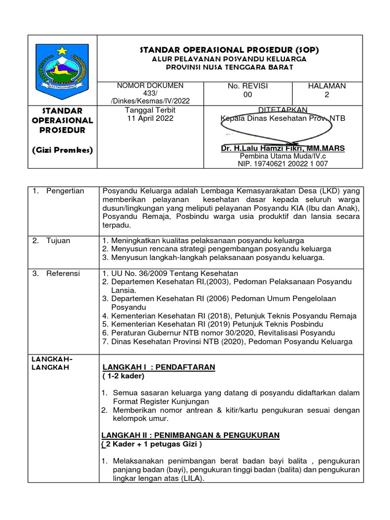 Sop Alur Posga | PDF