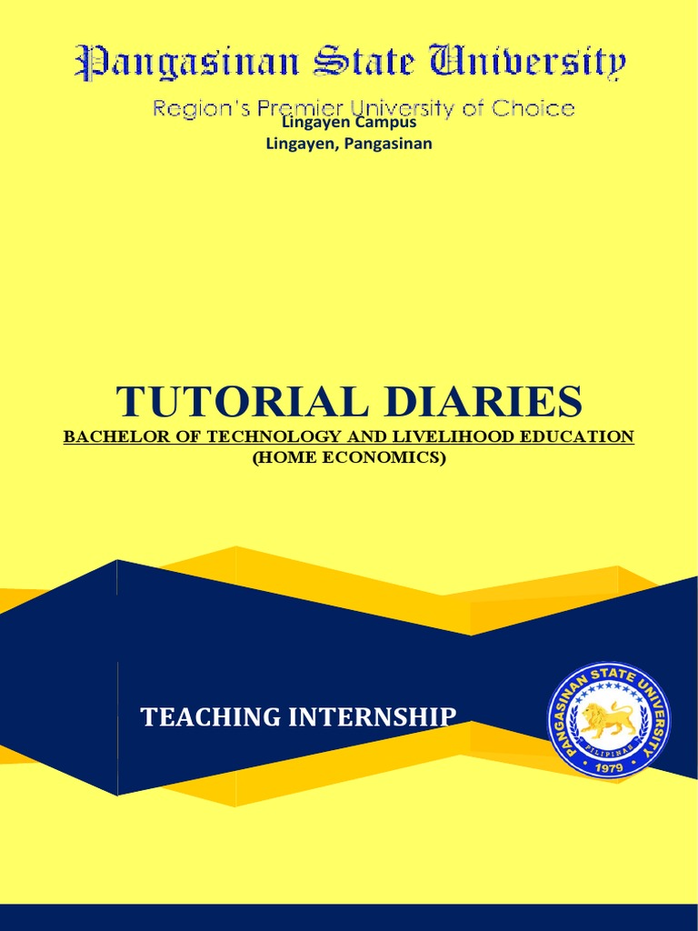 TUTORIAL Template Internship Pg. 1 4 | PDF | Educational Assessment ...