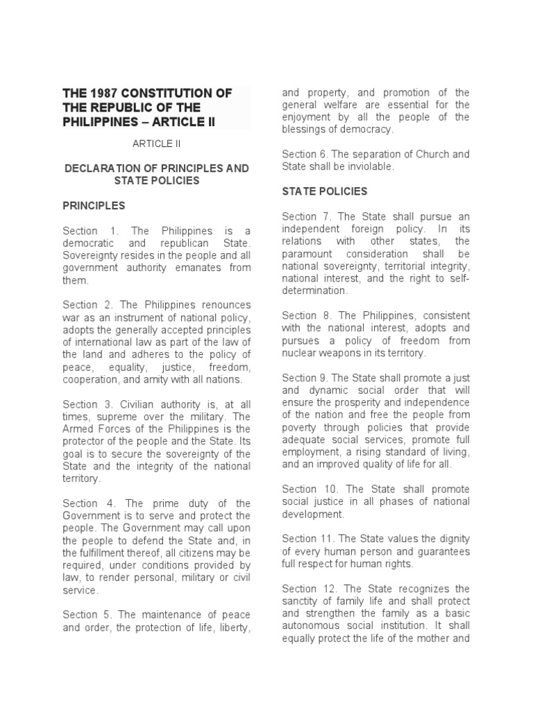 1987-CONSTITUTION-AND-ORDINANCE | PDF | United States House Of ...