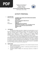 Project Proposal Nutrition Month | PDF | Food And Drink | Nutrition