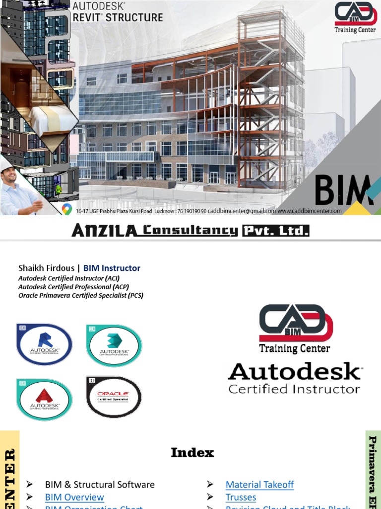 CADD BIM Center Revit Structure | Download Free PDF | Computer Aided Design | Building ...