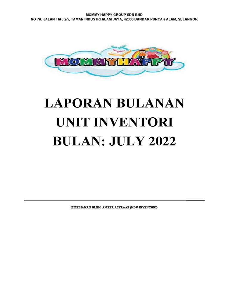 Report Bulanan (July 2022) | PDF