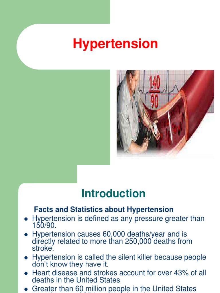 Hypertension HSE Presentation HSE Formats | PDF | Hypertension | Blood ...