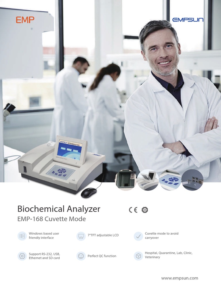 Biochemical Analyzer Emp-168 Cuvette Mode - Compressed | PDF | Computing | Computer Hardware