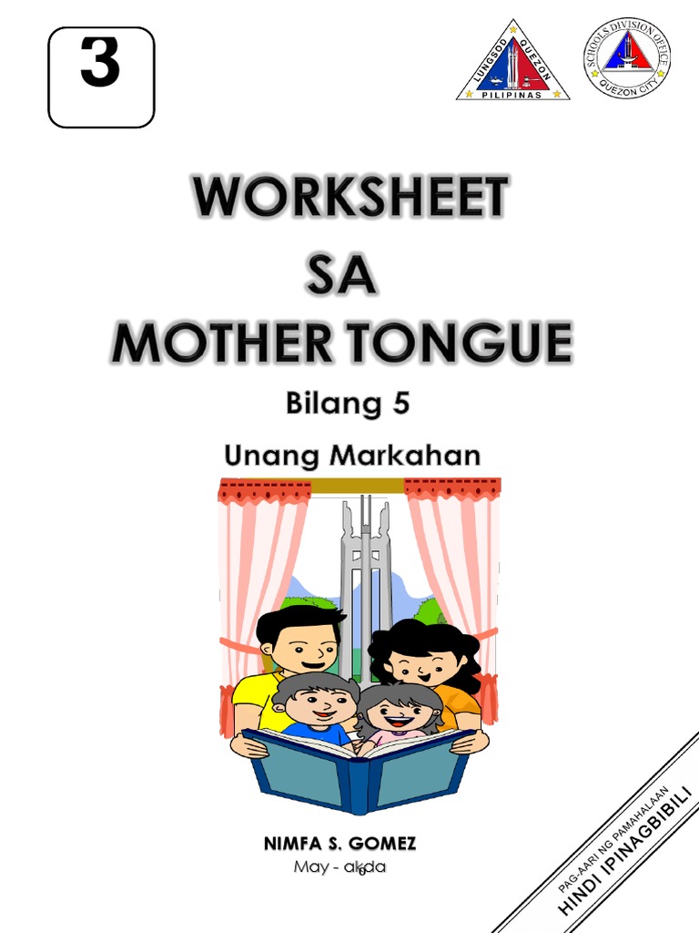Gr.3 Worksheet Blg.5 | PDF