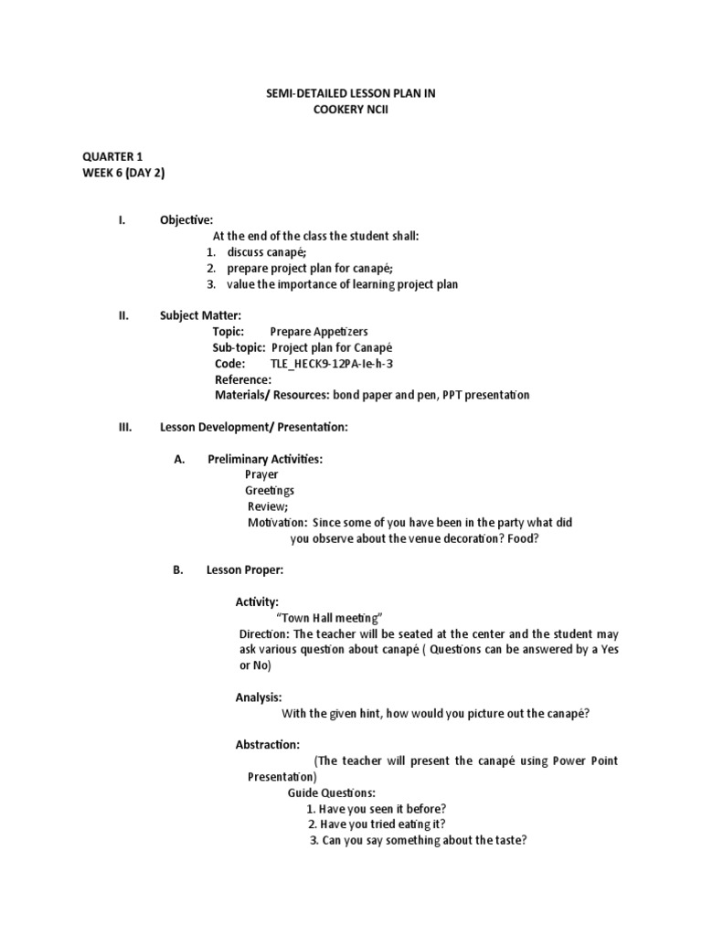 Quarter 1 Week 6 Day 2 | PDF