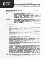 COA Circular 2012-002 Guidelines On LDRRM Fund | PDF