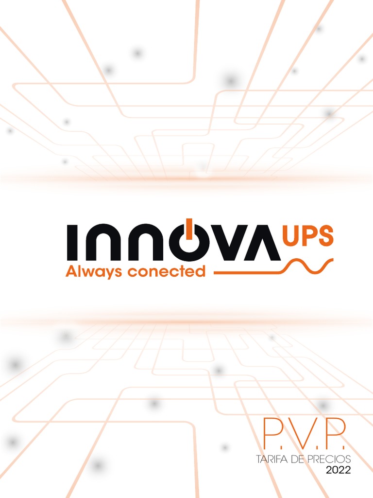 Innova Ups Tarifa PVP 2022 | PDF | Cantidades fisicas | Equipo