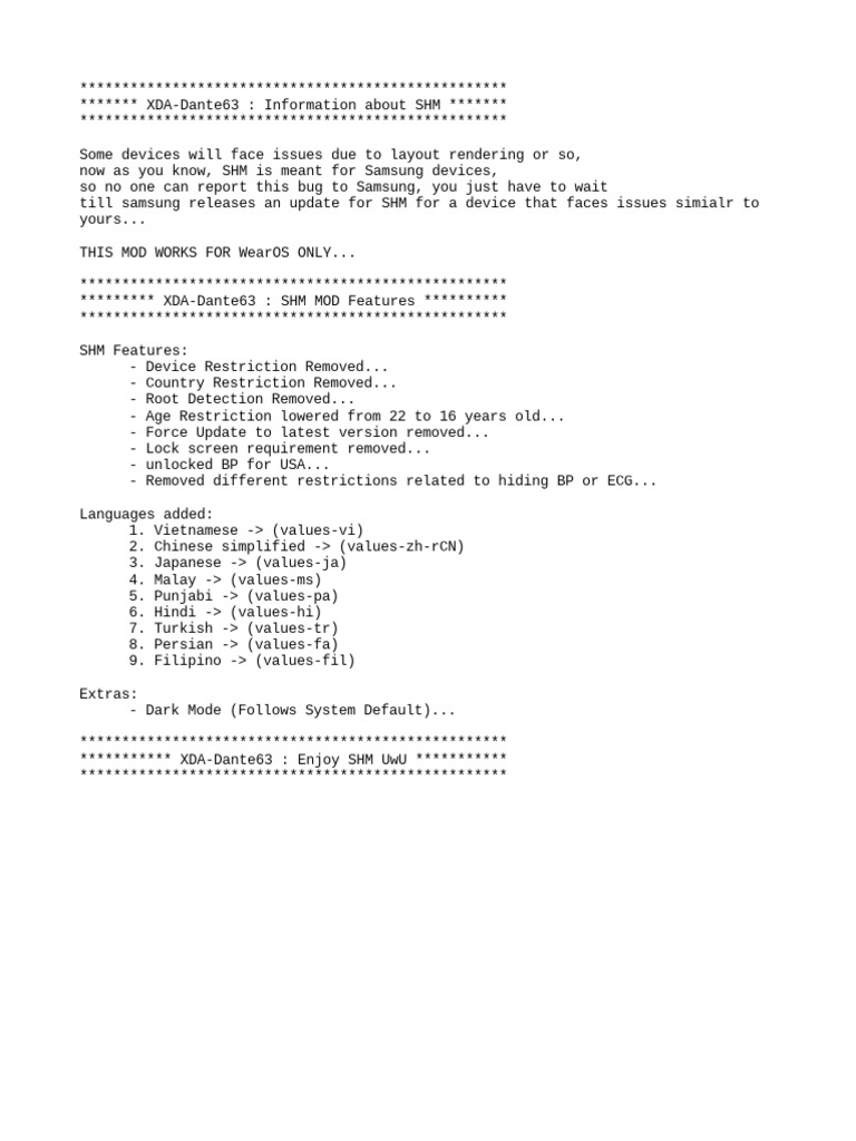 SHM Features | PDF | Games & Activities