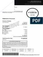 Smart Billing Sample | PDF | Makati | Metro Manila