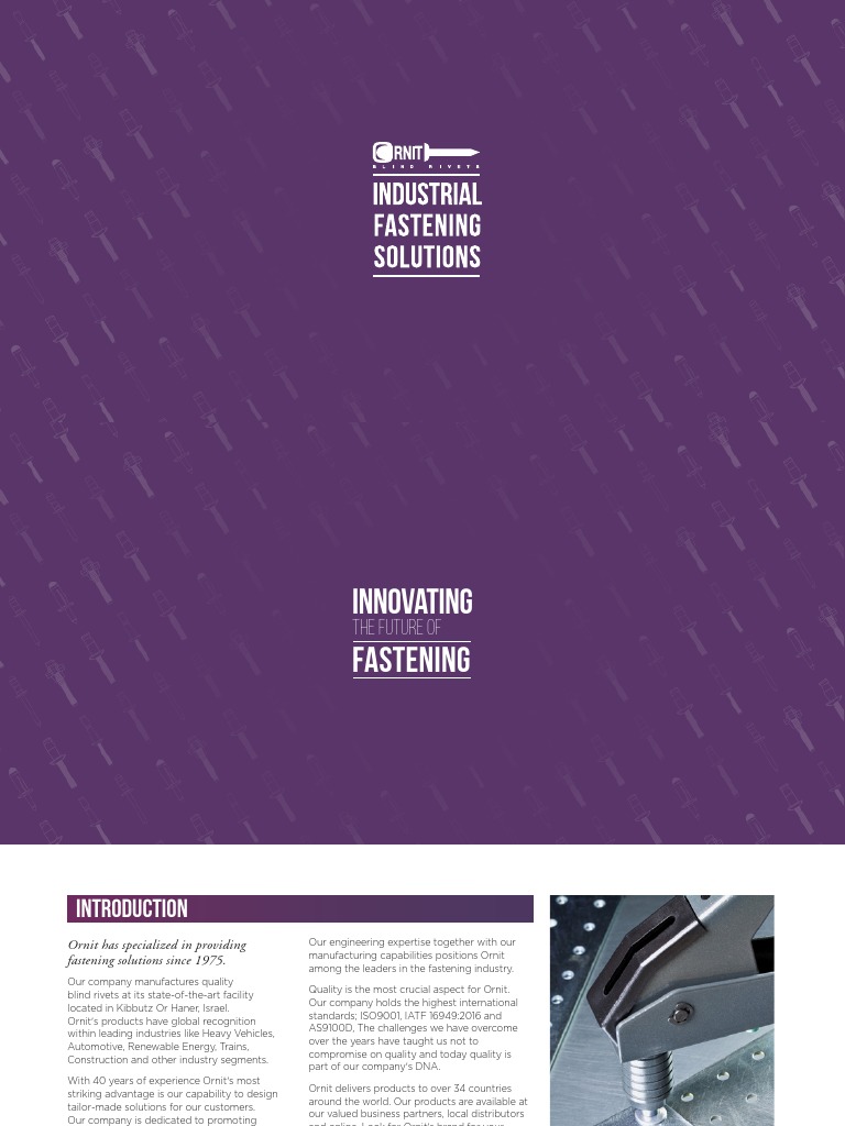 Ornit Catalog 2021 | PDF | Rivet | Screw