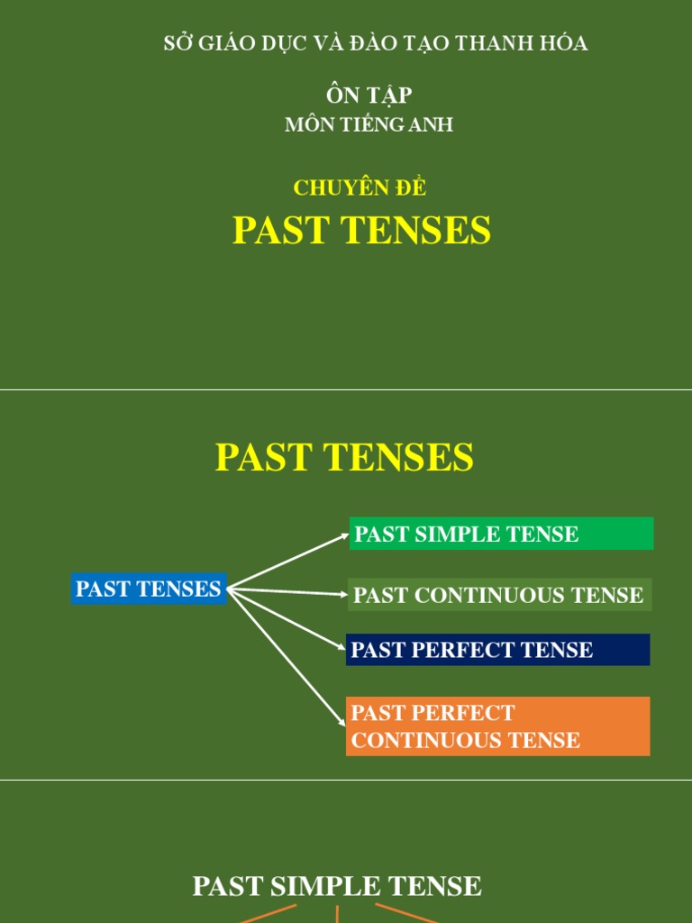 Past Tenses (Advanced) | PDF