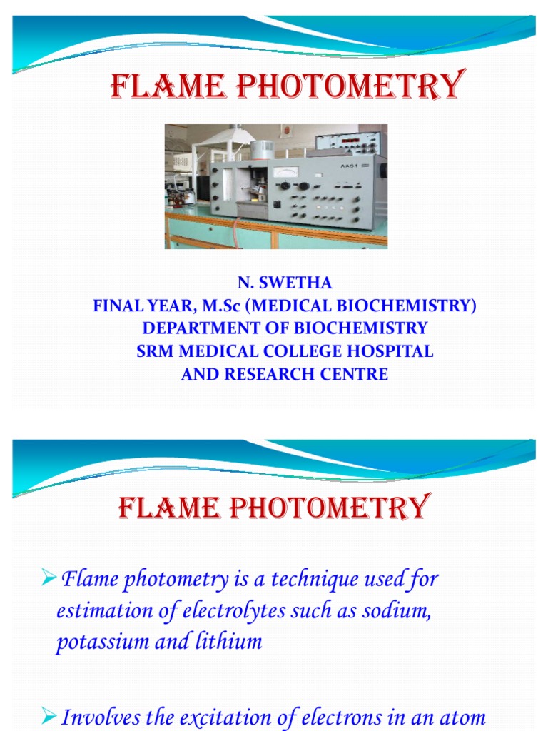 Flame Photometer | PDF