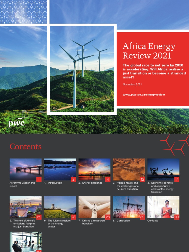 Africa Energy Review 2021 | PDF | Renewable Energy | Solar Power