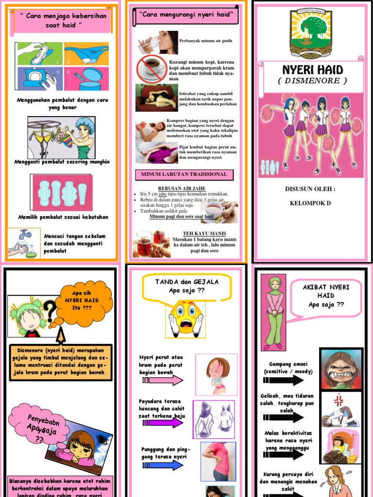 Leaflet Dismenore | PDF | Kesehatan Holistik