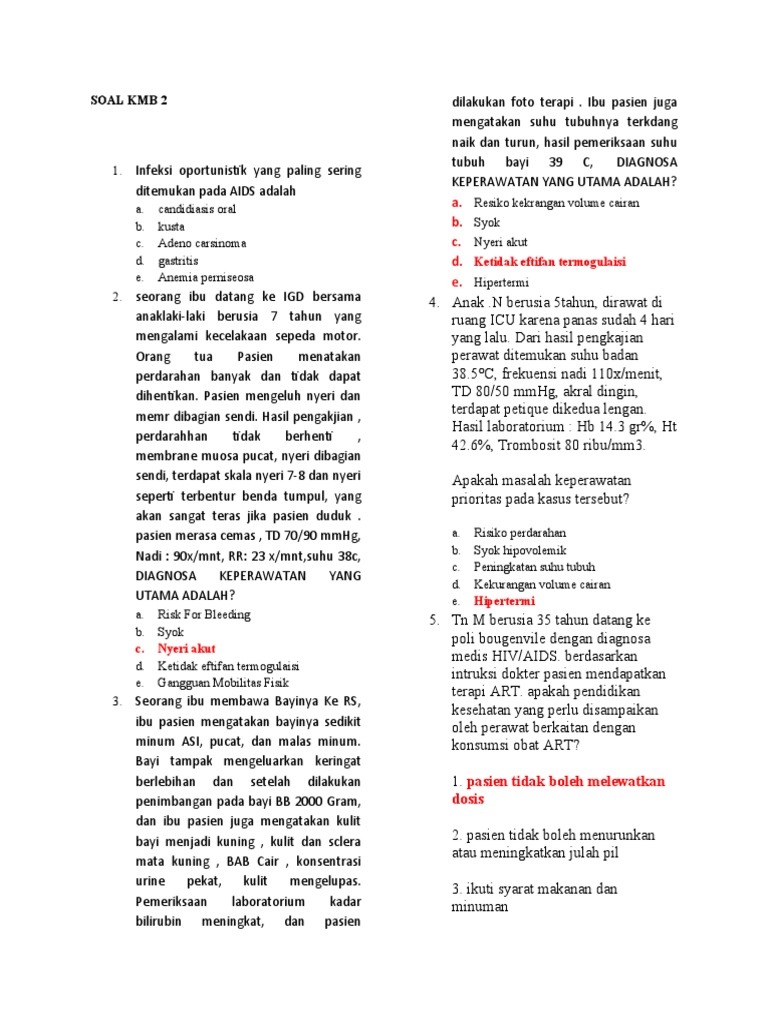 SOAL UTS KMB 2 Rangga FIX | PDF