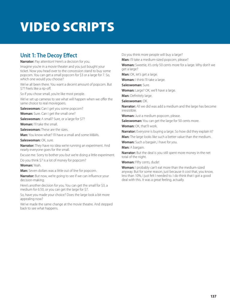 Video Script FOR CAM10 CAMBRIFGHT | PDF