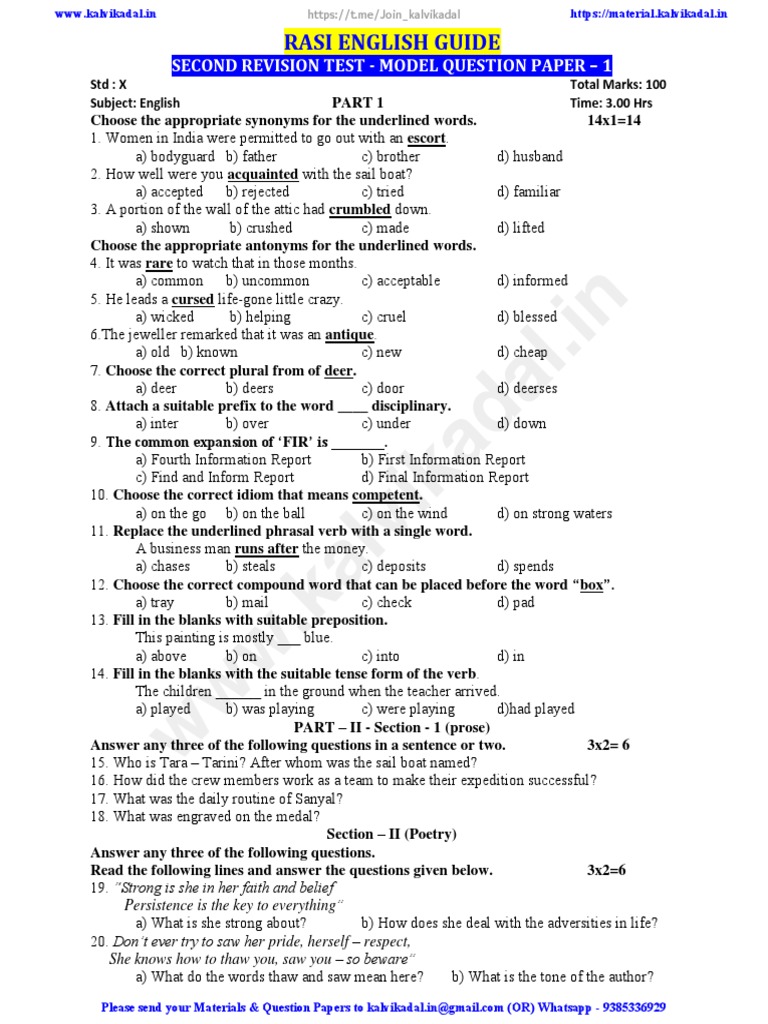 RASI X ENG REV II | PDF