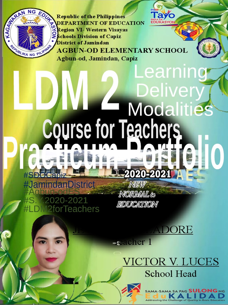 Ldm2 Practicum Portfolio Jvilladore | PDF | Learning | Teachers