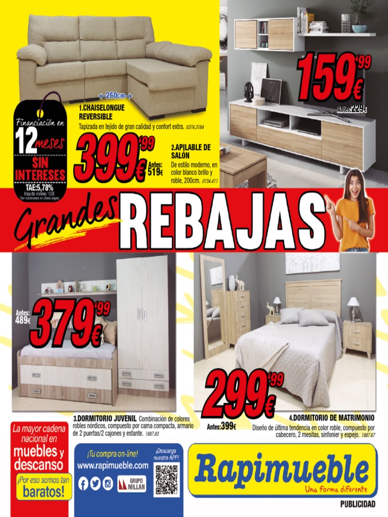 Folleto Rapimueble Julio 2022 | PDF | Mueble | Inicio