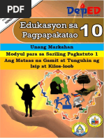 EsP 10 Quarter 1 Modyul 1 Week 1 Version 2 | PDF