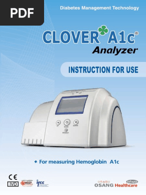 Curo A1c Analyzer HbA1c Blood Hemoglobin Test Machine, 53% OFF