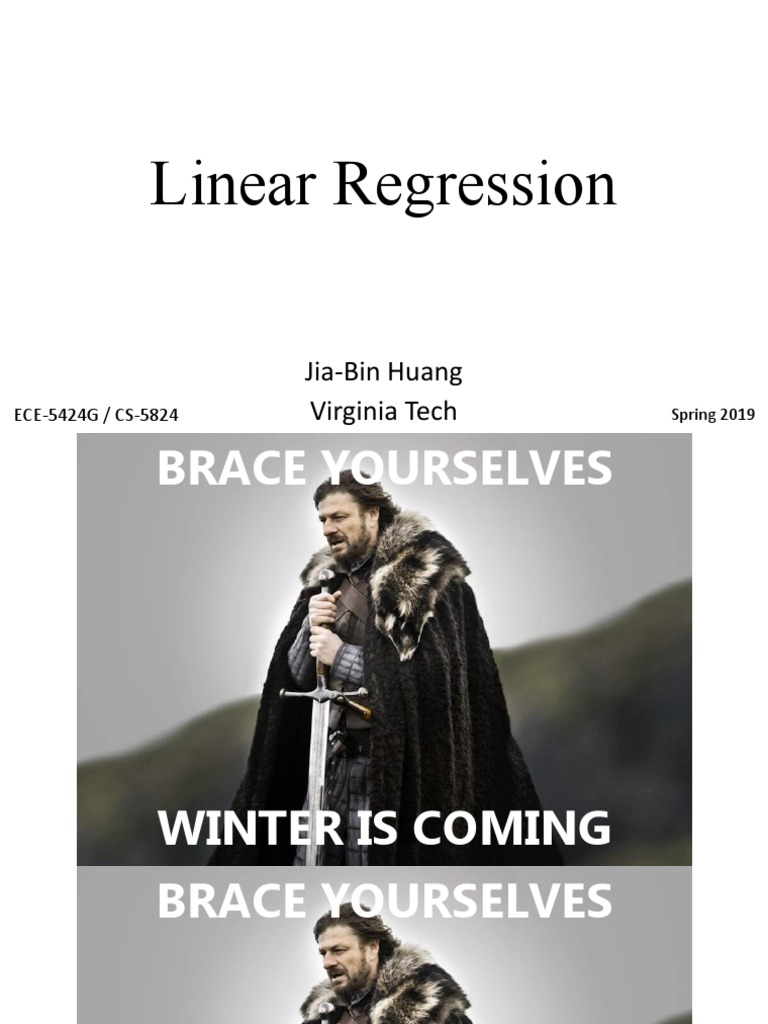 Lec03 | PDF | Regression Analysis | Ordinary Least Squares