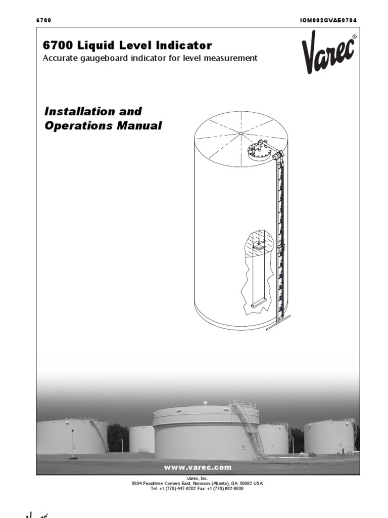 Manual - 6700.PDF Regletas Varec Automatizacion | PDF