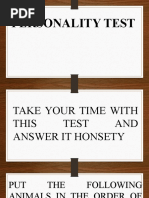 Free DOPE Bird Personality Test PDF | PDF | Birds | Citation