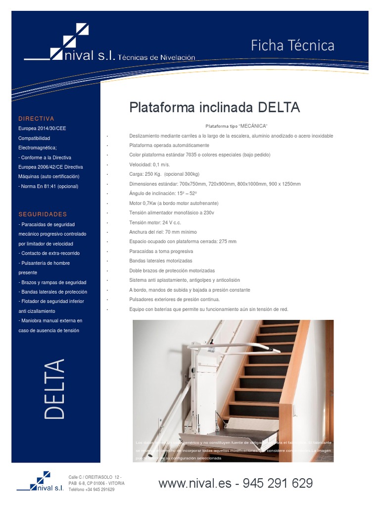 Ficha Tecnica Delta EXT | PDF | Vehículos | Bienes manufacturados