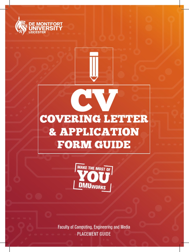 CV and Covering Letter Guide (DMU) | PDF | Résumé | Software Testing
