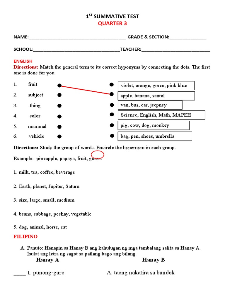 FIRST-SUMMATIVE-TEST-QUARTER-3-2021-22 | PDF