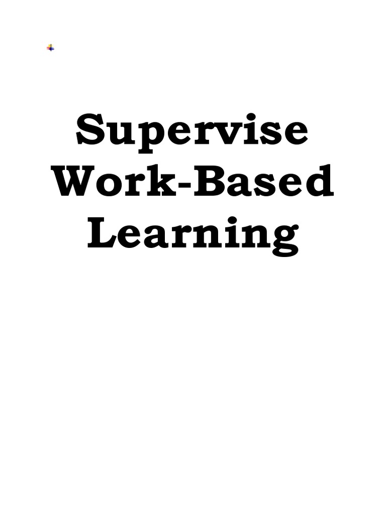 Supervise Work-Based Learning | PDF | Grafting | Fertilizer