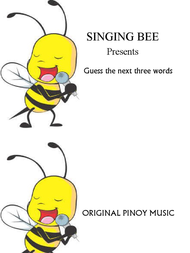 Singing Bee | PDF | Singles